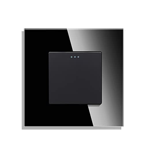 CNBINGO Rocker Button Switch with Phosphor Dots, Modern Crystal Glass ...