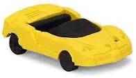 Doms Non-Toxic Sports Car Shaped Eraser | Car Shape Design Makes It ...