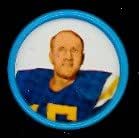 1962 salada tea coins (Football) Card# 141 Al Dorow of the New York ...