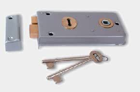 Legge Rim Lock Sash Door Lock 143mm Double Handed : Amazon.co.uk: DIY ...