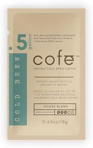 Amazon.com : COFE Instant Cold Brew Coffee Sachet 64 oz - Medium Roast ...