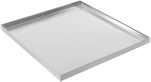Amazon.com: 27 x 25 x 1.5 Inch Washing Machine Pan 304 Stainless Steel ...
