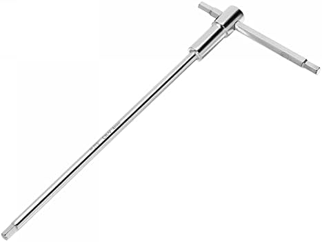 uxcell 4mm Sliding T-Handle Hex Key Wrench for Fast Spinning, CR-V ...