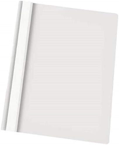 Esselte 28321 Plastic A4 Report File - White, Pack of 25 : Amazon.co.uk ...