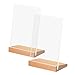Amazon.com - Aiuieaa 2 Pack 8.5 X 11 Acrylic Sign Holder - Solid ...