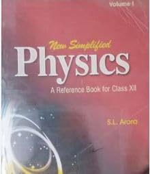 Physics by S.L. Arora for Class 12, Reference Book, Volume 1 & 2, Used ...