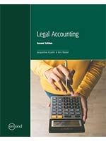 Legal Accounting Second Edition: Jacqueline Asselin ANd Keri Nisbet ...