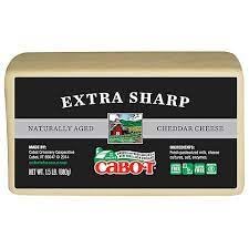 Amazon.com: Cabot Extra Sharp Cheddar Cheese - 1.5 lb : Grocery ...