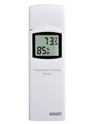 Ecowitt WN32(WH32) Wireless Outdoor Temperature and Humidity Sensor ...