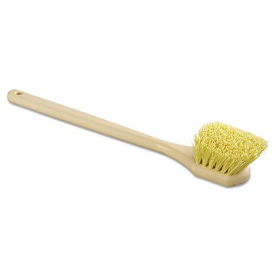 Amazon.com: Utility Brush, Polypropylene Fill, 20" Long, Tan Handle ...