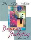 Business Statistics: A First Course (2nd Edition): Levine, David M ...