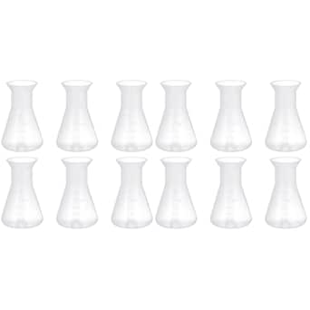 ULTECHNOVO 12pcs Flask, Bottle Kit Learning Mouth Supplies Ml Container ...