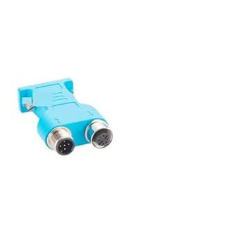 M12 D-SUB Bus Connector to M12 Cable A-Code axial 180 Degree CAN Bus ...