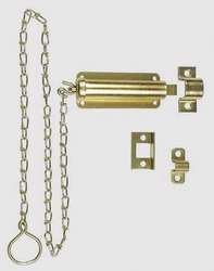 Spring Loaded Chain Bolts, Brass - Door Hardware - Amazon.com