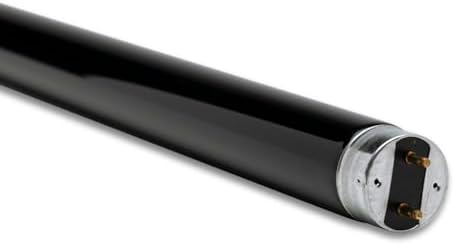lumenivo F15T8 15W Blacklight Linear Fluorescent Lamp 18 Inch Black ...