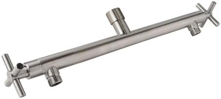 HAOXIN Shower Head Manifold with Double Outlet and Shut Off Valves for ...