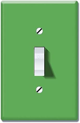 Burbuja Sage Green Solid Color Toggle Light Switch Wall Plate Cover ...