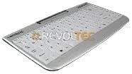 REVOLTEC Lightboard Silber Alu Edition Tastatur: Amazon.de: Computer ...