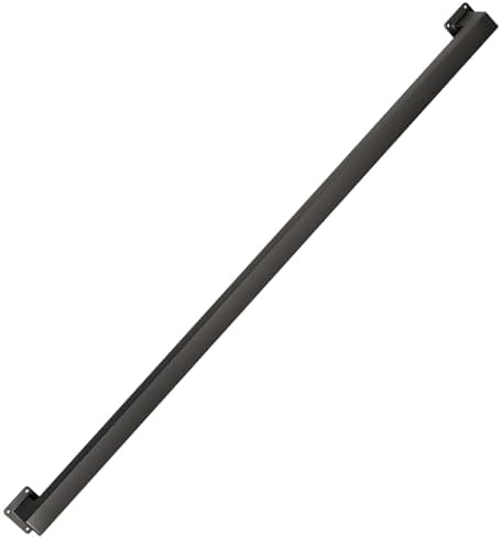 Rectoo Pipe Stair Handrail, 10 Ft Metal Staircase Handrail, Black ...