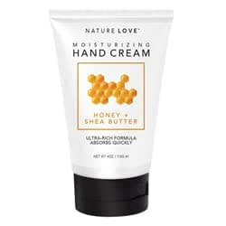 Amazon.com : Nature Love - Moisturizing Hand Cream - Honey + Shea ...