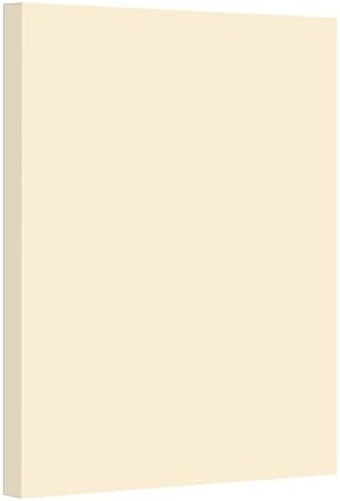 Amazon.com : Cream Color Card Stock | 67lb Cover Medium Weight Pastel ...