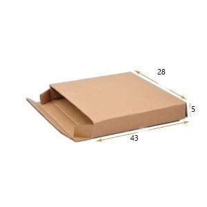 5 CORRUGATED BOXES FOR PACKING AND SHIPPING (43 cm x 28 cm x 6 cm) 7 ...