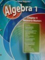 Algebra 1, Chapter 4 Resource Masters (Glencoe Mathematics) : Amazon.es ...