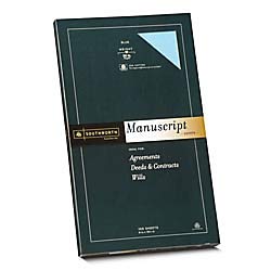Southworth 25% Cotton Paper Blue Manuscript Covers, 9" x 15.5", 30 lb ...