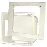 Recessed Entertainment Box with Low Profile Frame - Recessed Light ...