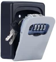 Amazon.com: DeaGenlte Key Lock Box for Outside - Rudy Run Wall Mount ...