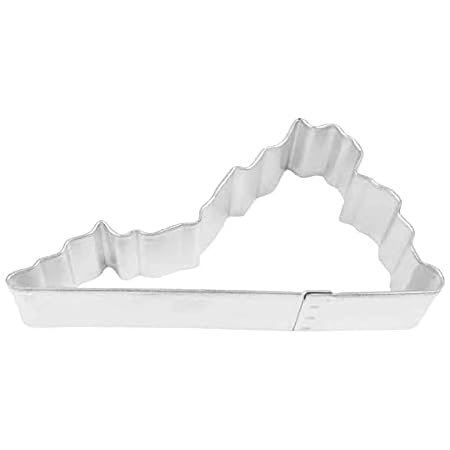 Amazon.com: States OTBP State of Virginia Cookie Cutter 4 Inch –Tin ...