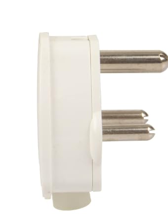 PBS-5A 3 Pin Plug Top 240V. (White, Pack of 5) : Amazon.in: Home ...