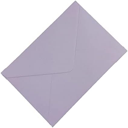 Amazon.com : 25 PCS A7 Matte Light Purple Envelopes,5.35 x 7.7 inches ...