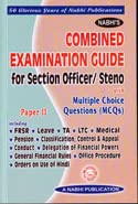 Combined Examination Guide For Section Officer Steno With Multiple ...