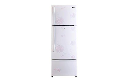 LG 377 L Frost Free Multi-Door Refrigerator(GL-M393YPJX, Bouquet White ...
