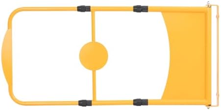Amazon.com: 24" to 40" W Warehouse Safety Gate, Spring-Loaded Safety ...