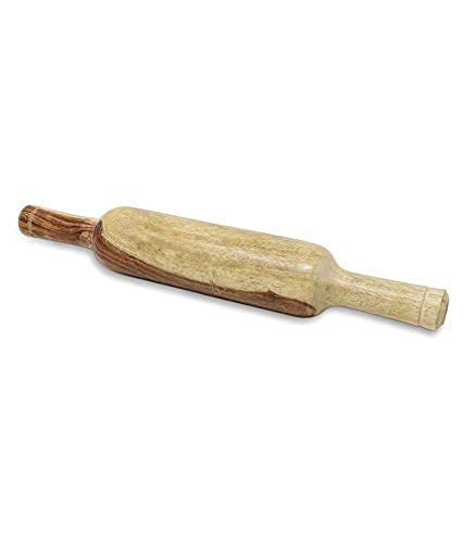 Buy C (DEVICE) Wooden Rolling Pin Roller Thick, Wood, Roti Belan ...