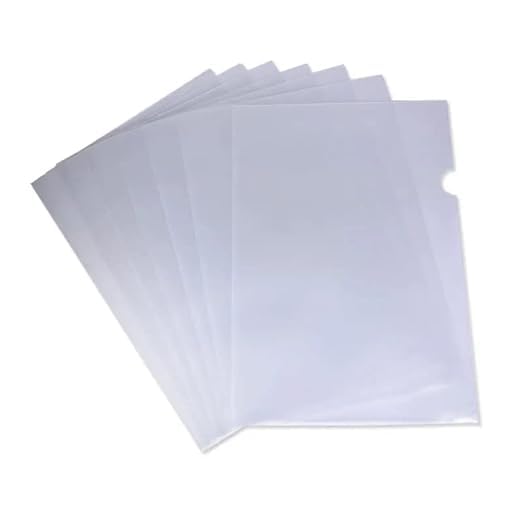 Transparent F/S (Legal) Size L Folder - Clear Document Holder for ...