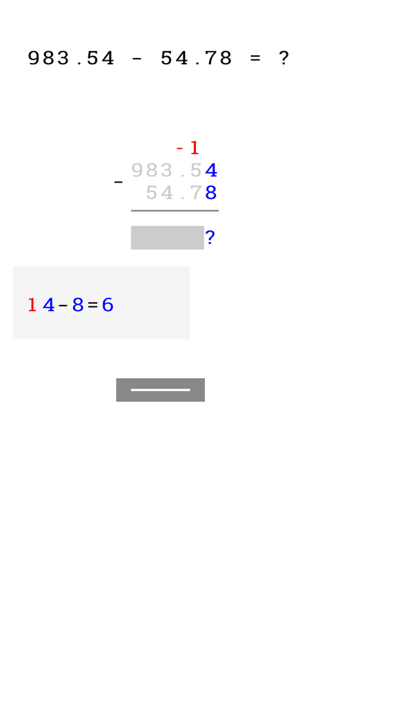 VA DECIMAL PLUS MINUS - App on the Amazon Appstore
