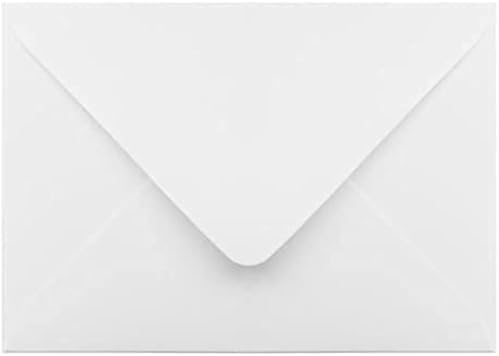 PACK OF 50 - C5 WHITE ENVELOPES FOR A5 GREETING CARDS 100gsm 229mm x ...