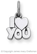 Amazon.com: James Avery I Love You Charm : Arts, Crafts & Sewing