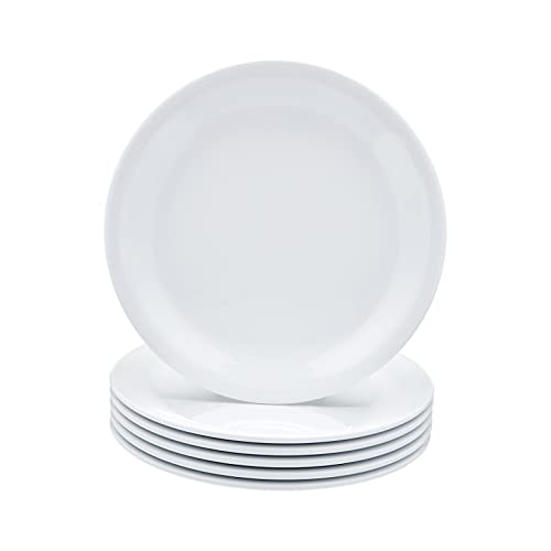 Snapklik.com : Commercial 7.25 In White Melamine Oval Serving Platter