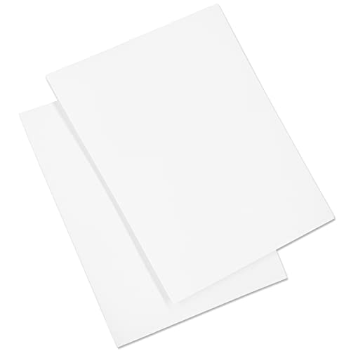 White Card Paper 220 GSM A4 Thick Craft Paper – (Pack of 50 Sheets ...