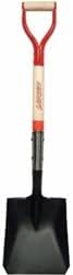 Amazon.com : Razorback Square Point Shovel with Rolled-step and Dual ...
