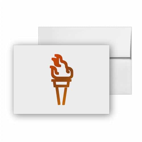 Amazon.com: Torch Fire Flame Flames, quality blank cards CC-24216 ...