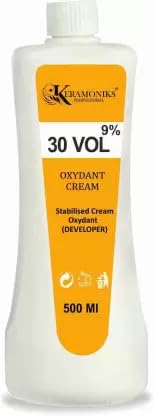 KERAMONIKS PROFESSIONAL Hydrogen Peroxide 9% 30 VOL Cream Developer ...