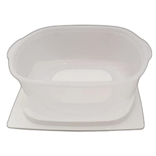 Tupperware KseMax Square Junior White Transparent Cheese Container ...
