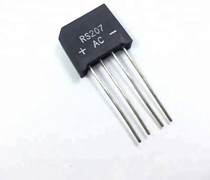 HRtronics® RS207 Bridge Rectifier Diode | 2A 1000V RS2 Cell Rectifiers ...
