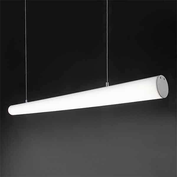 Buy Hnycomb Round Shape hanging linear led profile light fixture, 1 mtr ...