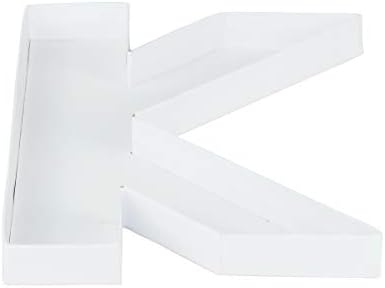 Amazon.com: 8" Small Fillable Cardboard Letter Shaped Paper Mache ...